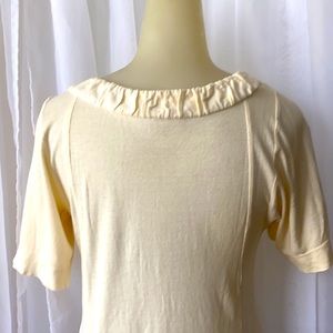 GENERRA | Tops | Anthropologie Generra Ruched Scoop Neck Top Sz M ...